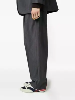 Miu Miu Pinstriped Virgin Wool Trousers