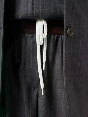 Miu Miu Pinstriped Virgin Wool Trousers