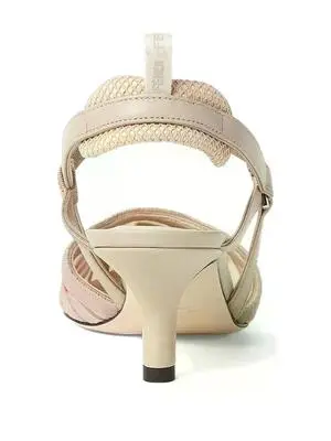 Fendi Colibrì Ff-motif Slingback Pumps