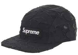Supreme Layered Camo Camp Cap - Black