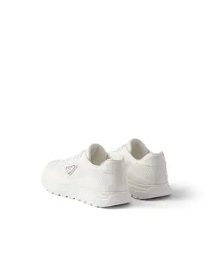 Prada Prax 2.0 Fabric Sneakers - White