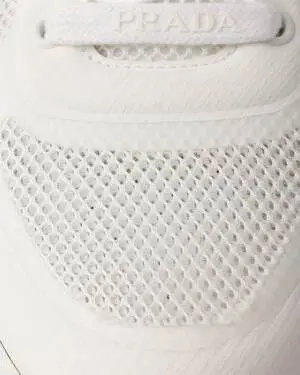 Prada Prax 2.0 Fabric Sneakers - White