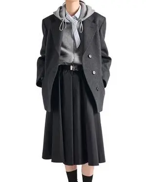Prada Re-nylon Flared Skirt