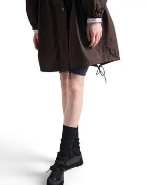 Prada Re-nylon Raincoat - Brown