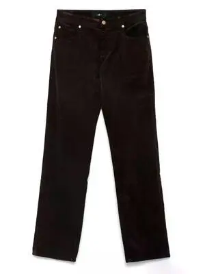 7 For All Mankind Corduroy Trousers - Brown
