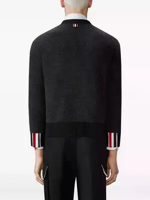 Thom Browne Knitted V-neck Cardigan