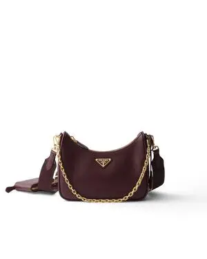 Prada Re-edition 2005 Saffiano Leather Bag - Red