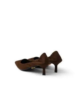 Prada Suede Pumps - Brown