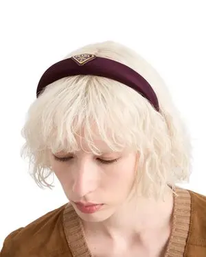 Prada Re-nylon Headband - Red