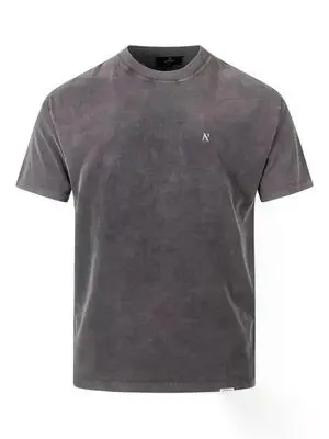 REPRESENT Acid-wash Logo T-shirt - Grey
