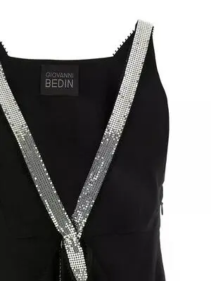 GIOVANNI BEDIN Crystal-embellished Mini Dress