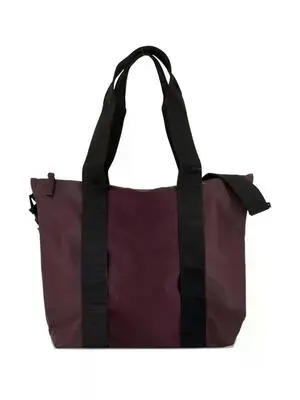Rains Double Top Handle Mini Tote Bag