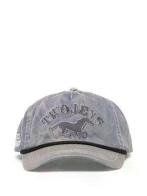 TWOJEYS Sunfaded Logo Cap - Blue