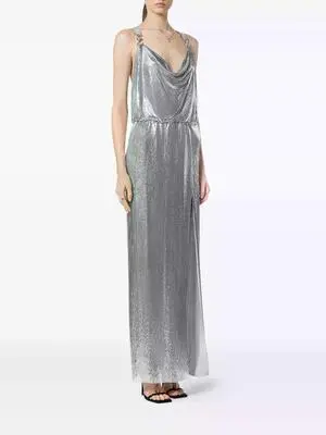 Versace Maxi Medusa Chainmail Dress