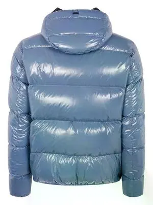 Herno Gloss Hooded Puffer Jacket - Blue