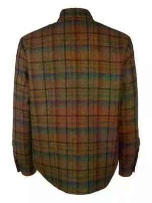 4FF Checked Wool Shirt
