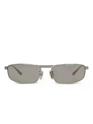 Balenciaga Rectangle-frame Sunglasses - Silver