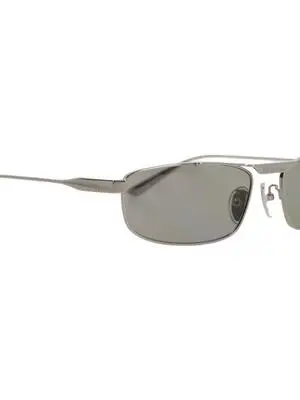 Balenciaga Rectangle-frame Sunglasses - Silver