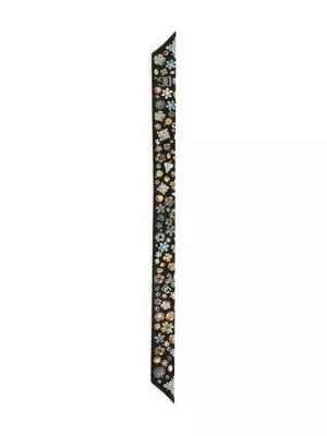 Dolce & Gabbana Silk Twill Bandeau - Black