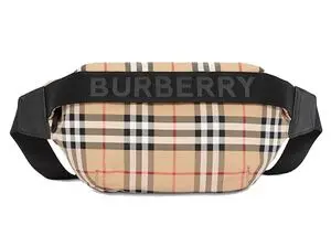 Burberry Vintage Check Bum Bag - Archive Beige