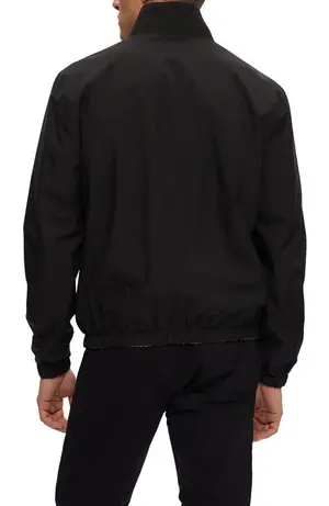 Gorski Reversible Zip-up Jacket - Black/yellow