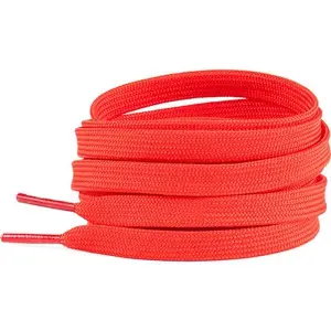 WAVES CALIFORNIA 39-inch Premium Flat Shoelaces - Fire Red