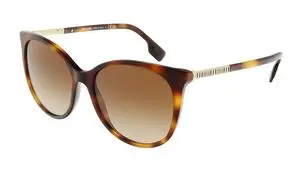 Burberry Cateye Sunglasses - Light Havana (0be4333 33161355)