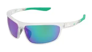 Nike Windtrack Run Sunglasses - White/green Mirror