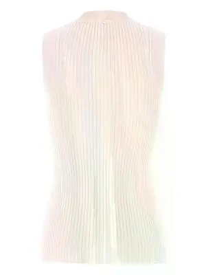 Sportmax Ribbed Sleeveless Top - Pink
