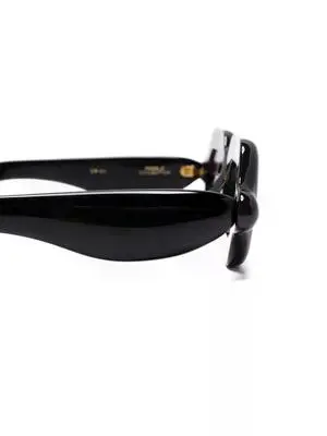 PALOCERAS Geometric Frame Sunglasses - Black