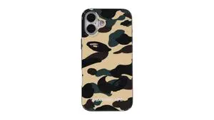 A BATHING APE 1st Camo Iphone 16 Plus Case - Yellow