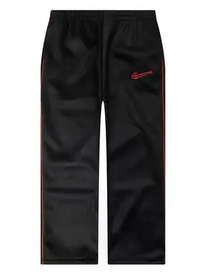 WILLY CHAVARRIA Side-stripe Trousers - Black