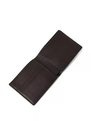 Brunello Cucinelli Logo-embossed Leather Wallet - Brown