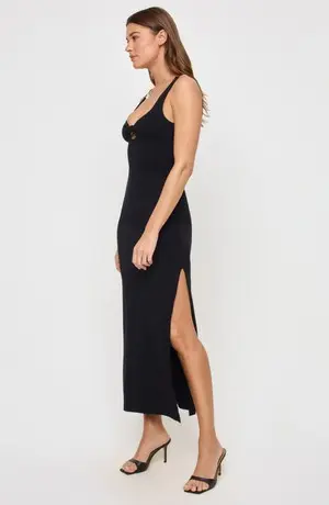 L*Space Alexis Cover-up Midi Dress - Black
