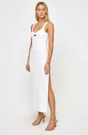 L*Space Alexis Cover-up Midi Dress - Cream