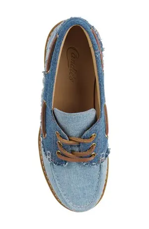CANDIE'S Biz Platform Loafer - Blue