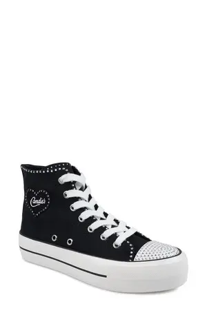 CANDIE'S Lizzy High-top Sneakers - Black
