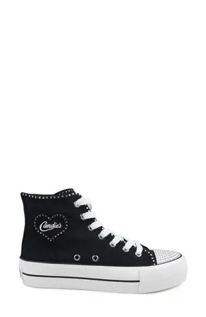 CANDIE'S Lizzy High-top Sneakers - Black