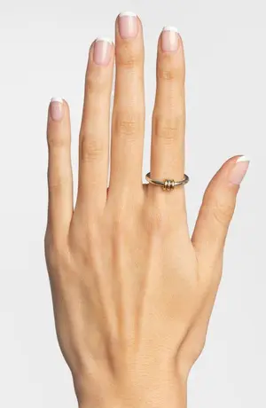 SPINELLI KILCOLLIN Sirius Mixed Metal Linked Ring