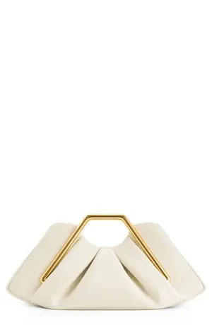 Jw Pei Lila Metal Frame Clutch Ivory