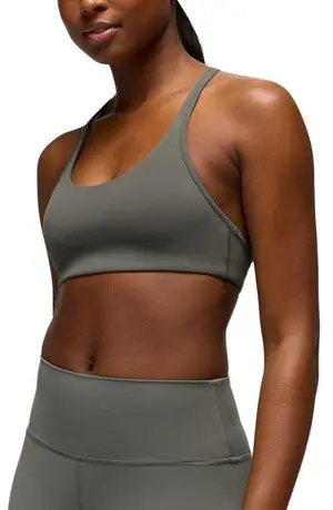 Prana Luxara Racerback Sports Bra - Thyme