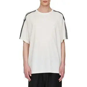Y3 3-stripes T-shirt - White