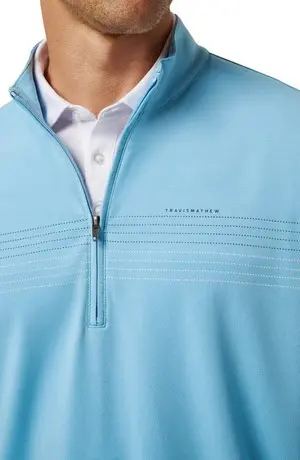 Travis Mathew First Class Seat Quarter Zip Pullover