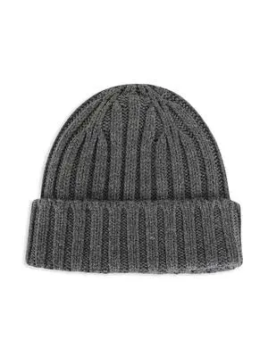 Aspesi Cable-knit Beanie - Grey