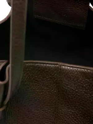 Yuzefi Mochi Leather Shoulder Bag - Brown