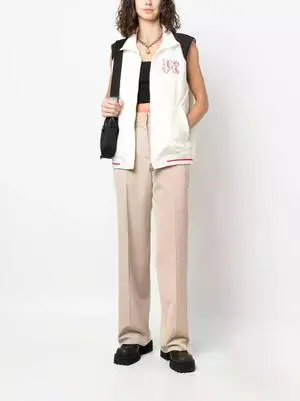 Palm Angels Crochet-stripe Cotton Trousers