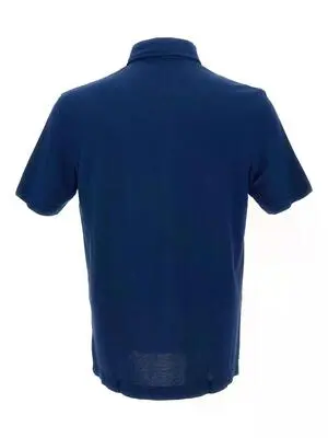 DRUMOHR Cotton Polo Shirt - Blue