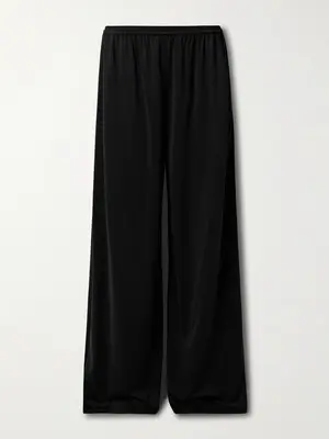 THE ROW Bellana Silk-jersey Pants