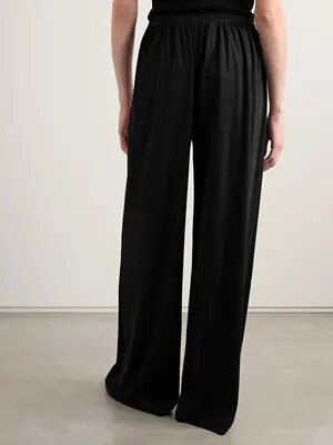 THE ROW Bellana Silk-jersey Pants