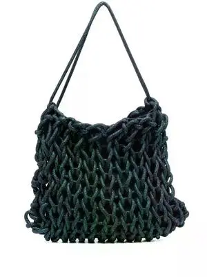 Alienina Sara Interwoven Shoulder Bag - Blue